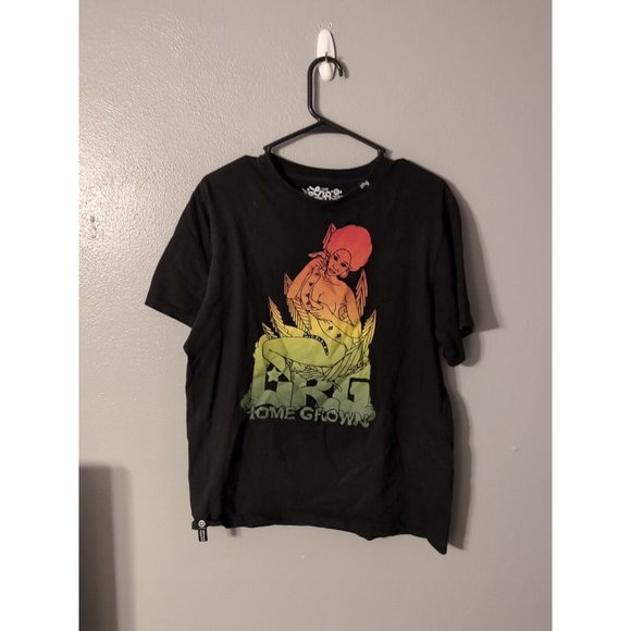Lrg | Shirts | Lrg Men Tshirt Black Logo Home Grown Graphic Adult Tee Size M | Poshmark
